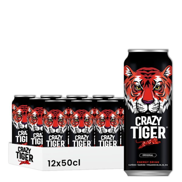 La bouteille Crazy Tiger Original 1L est désormais disponible | IDF ...